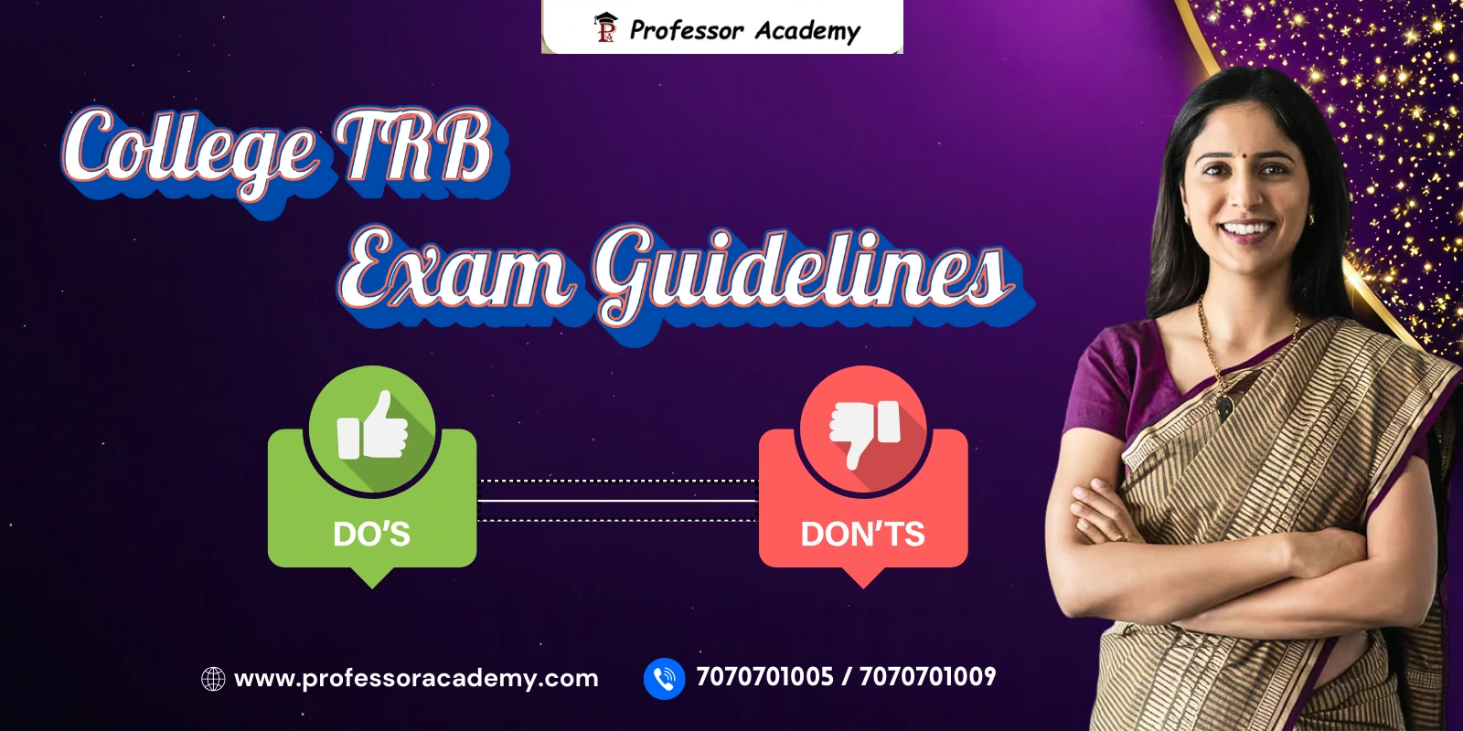 College TRB Exam Guidelines | DOs & DON’Ts